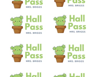 Cactus Classroom Numbers Editable**classroom**flowers**back to School ...