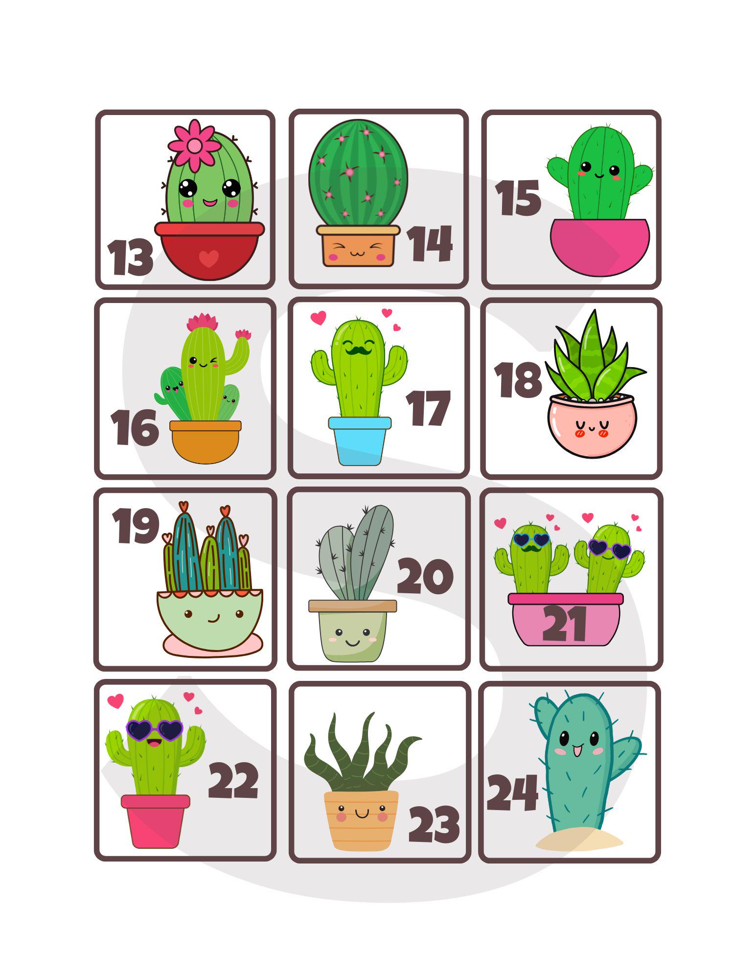 Cactus Classroom Numbers Editable**classroom**flowers**back to School ...
