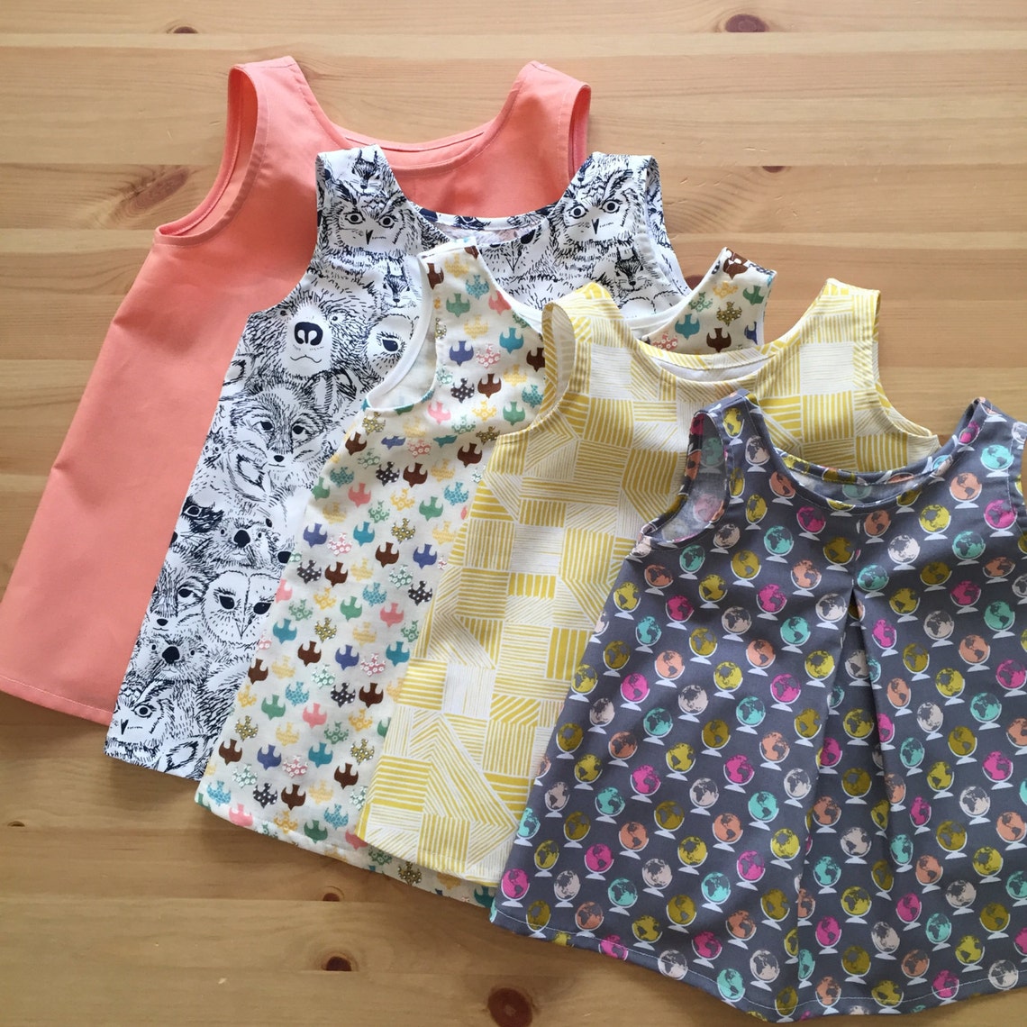 Ryka Tank (PDF Sewing Pattern) Girls Apparel - Etsy