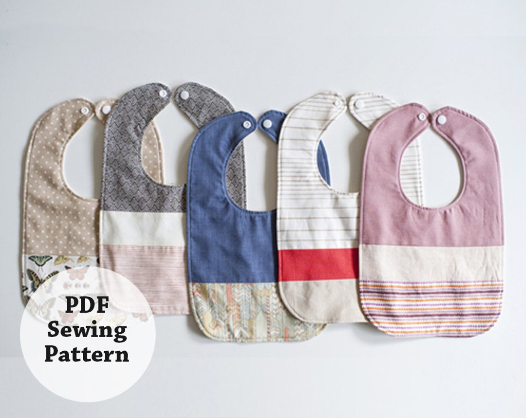 Baby Bib (PDF Sewing Pattern) - Etsy