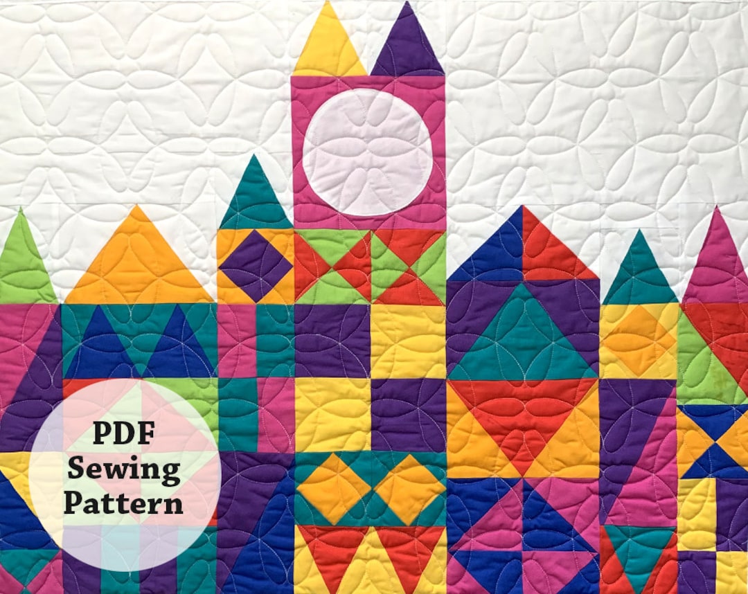 Small World Mini Quilt - Etsy