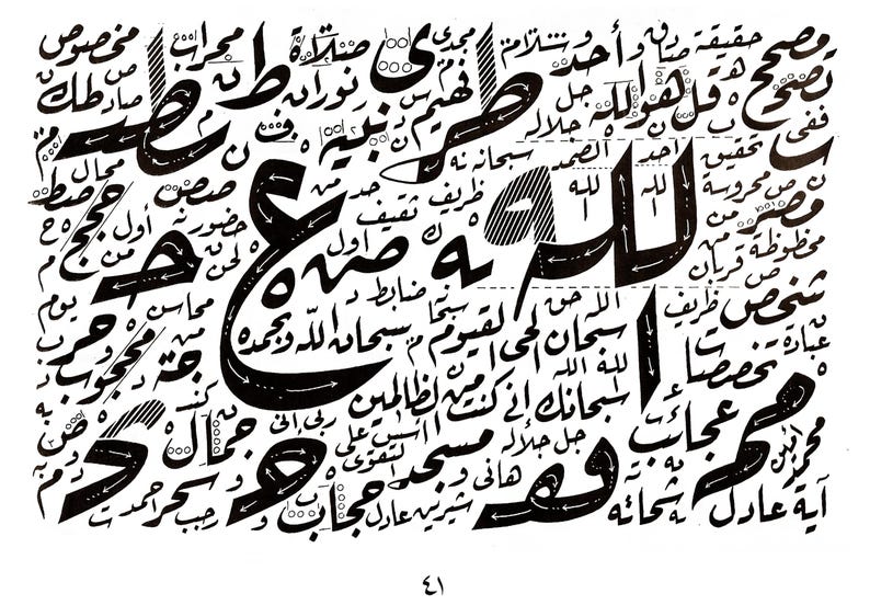 Arabic Calligraphy Practice Workbook: Ruq’ah Style, 79-page Guide (PDF ...
