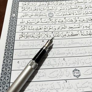 Arabic Calligraphy Pen for Quran Handwriting Fine 1mm Nib, Smooth ...