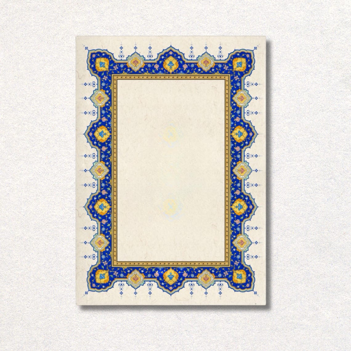 Islamic Art Paper: Ornamental Calligraphy, Certificate, Diploma (A3, A4 ...