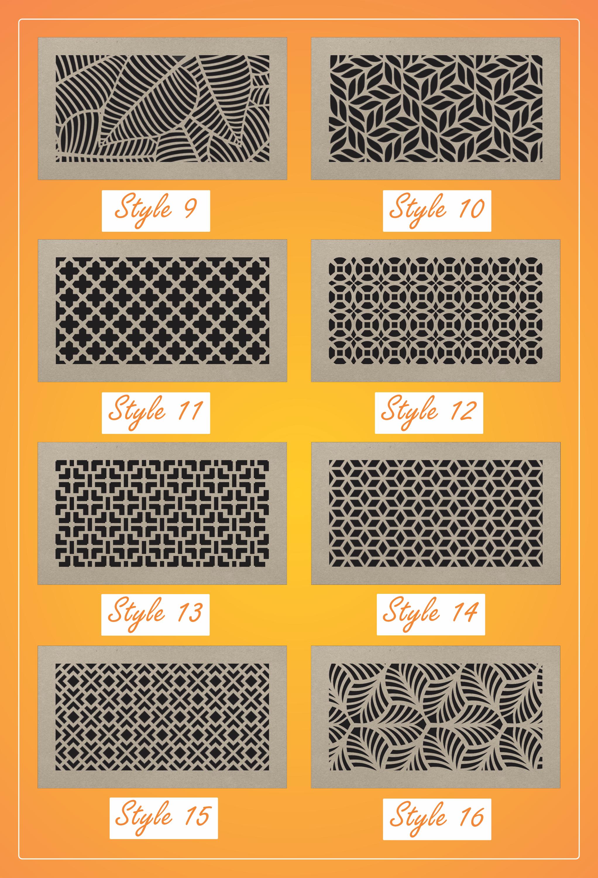 Custom 3/8 Vent Cover, Wall and Ceiling Registers, Air Return Cover - Etsy
