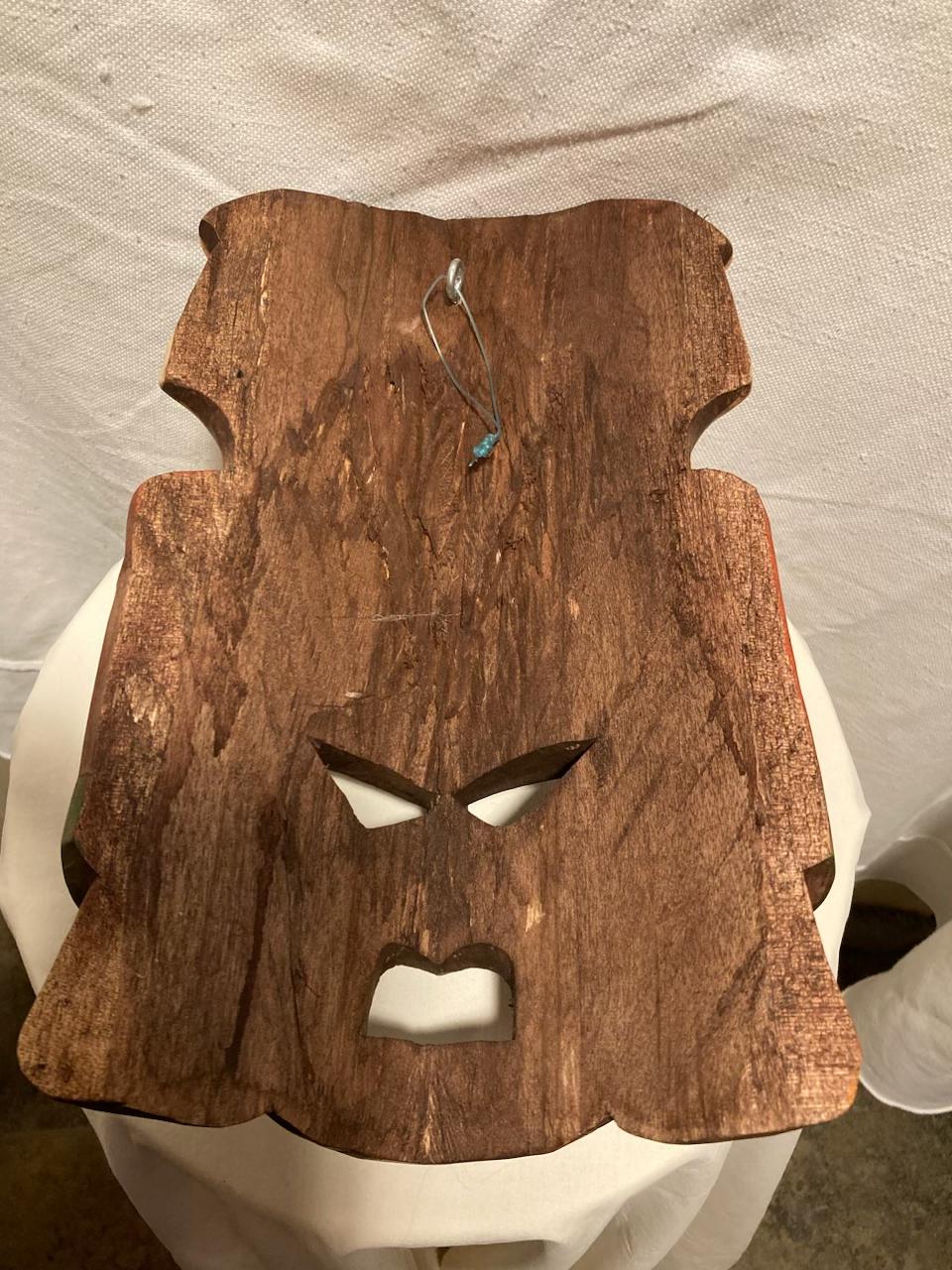 Handcarved Wooden Aztec Warrior Mask - Etsy