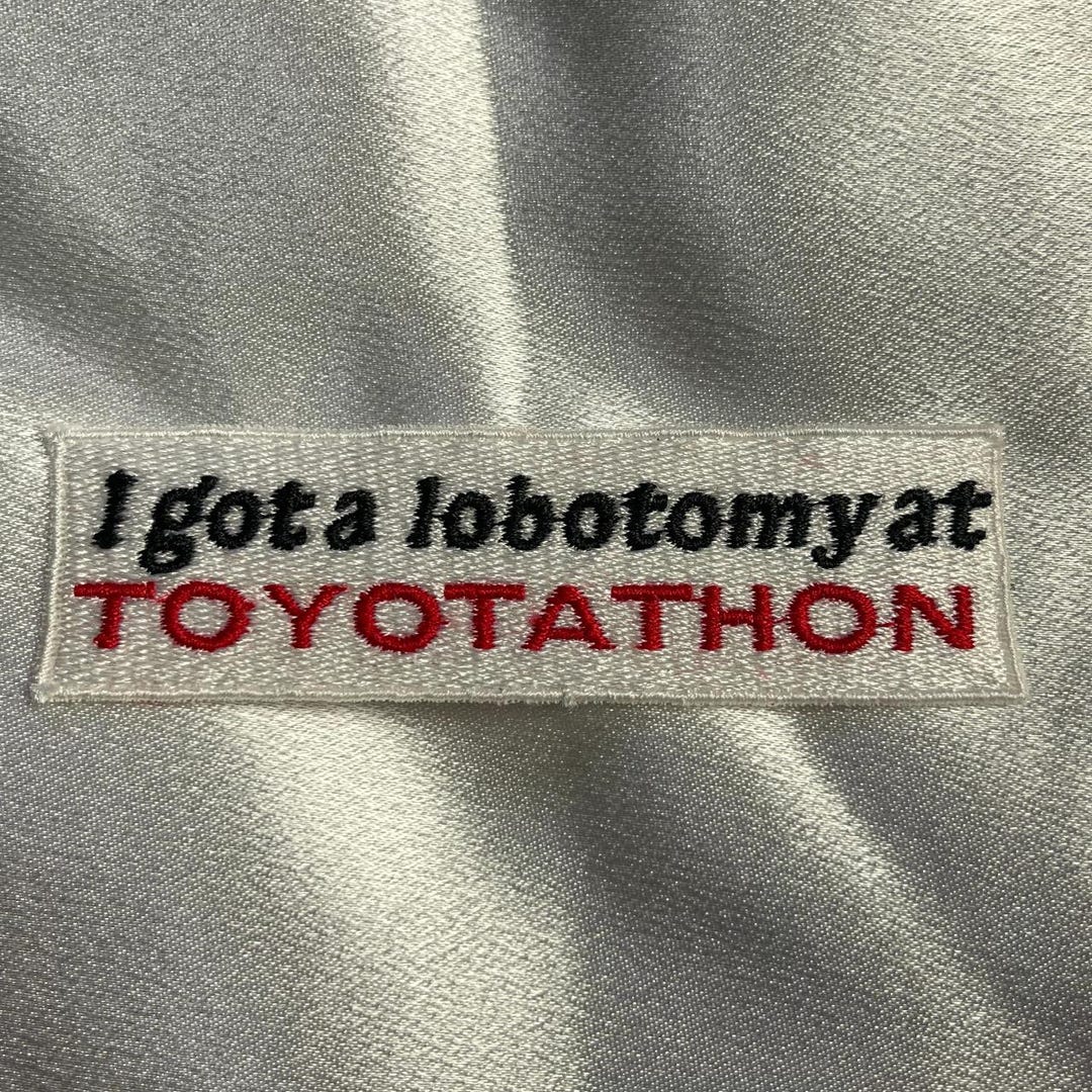 I Got a Lobotomy at TOYOTATHON Iron on Embroidery Patch - Etsy