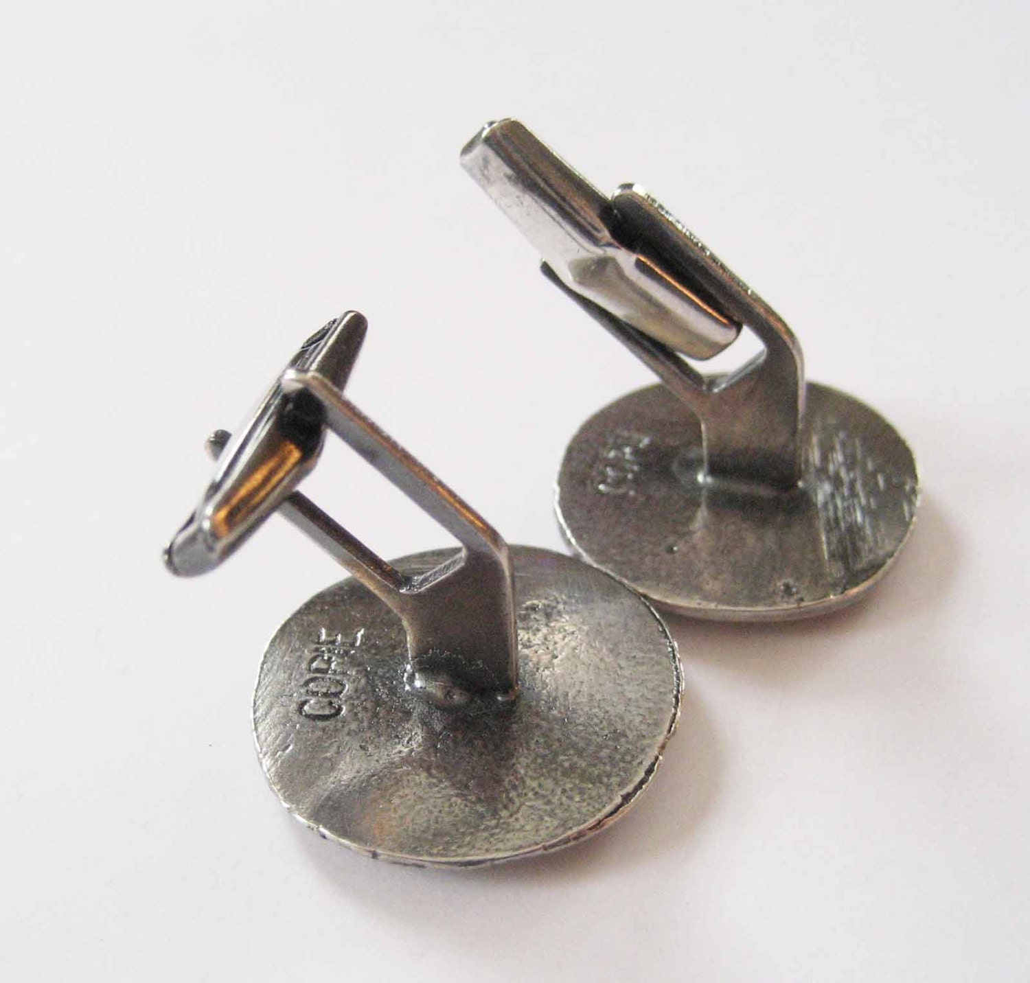 Antique Coin Replica Cuff Links Signed COPIE - Etsy