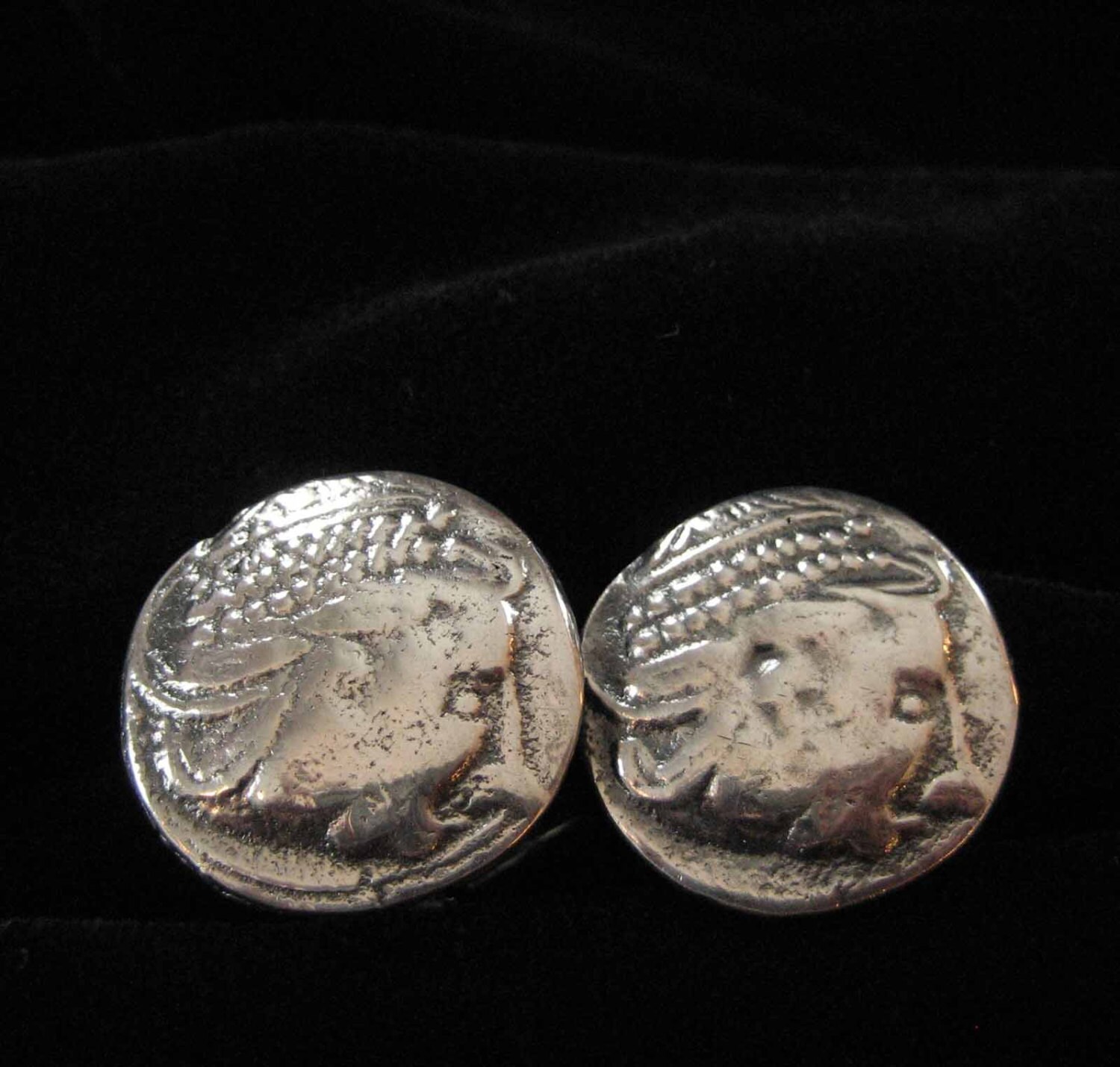 Antique Coin Replica Cuff Links Signed COPIE - Etsy