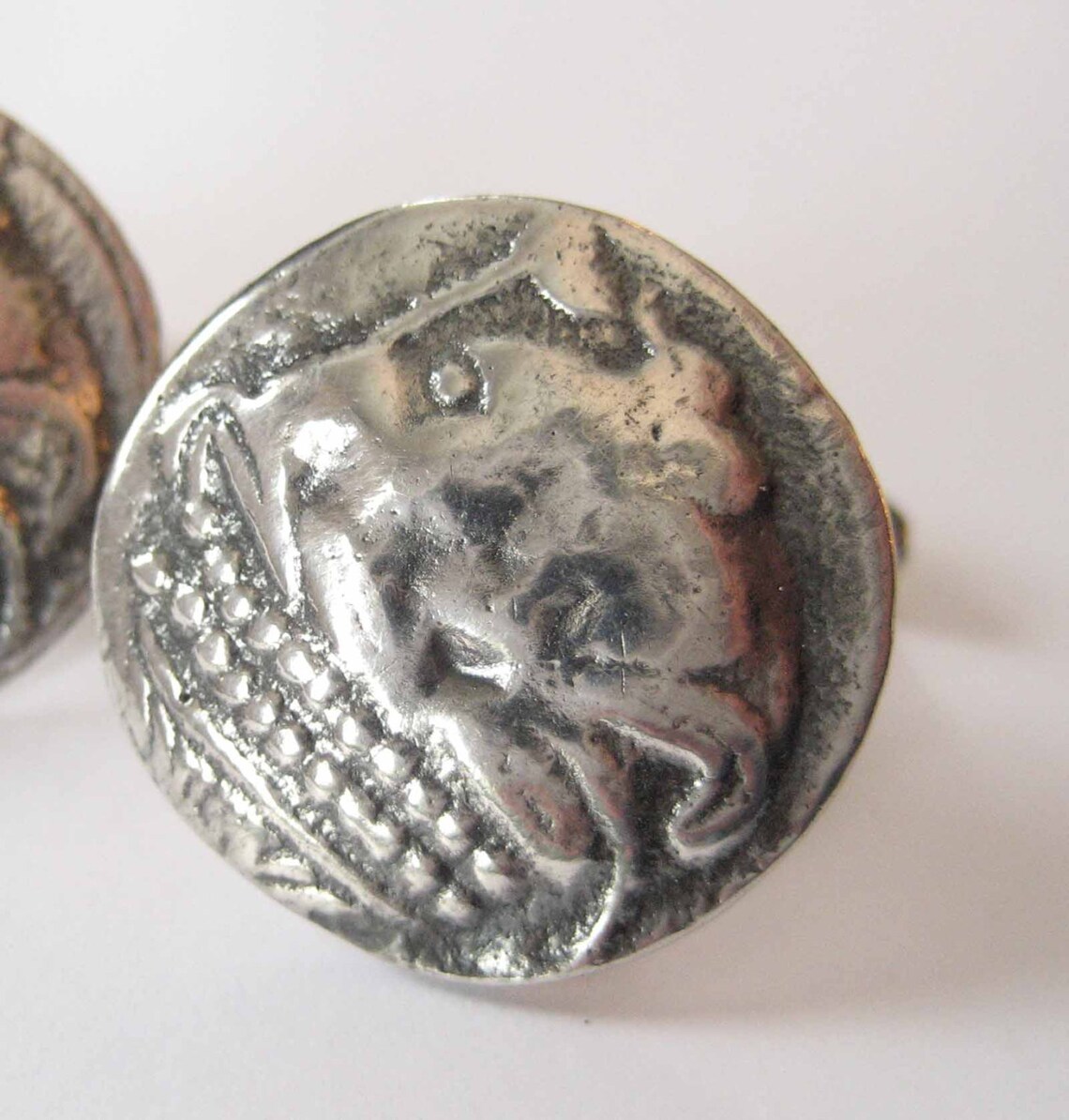 Antique Coin Replica Cuff Links Signed COPIE - Etsy