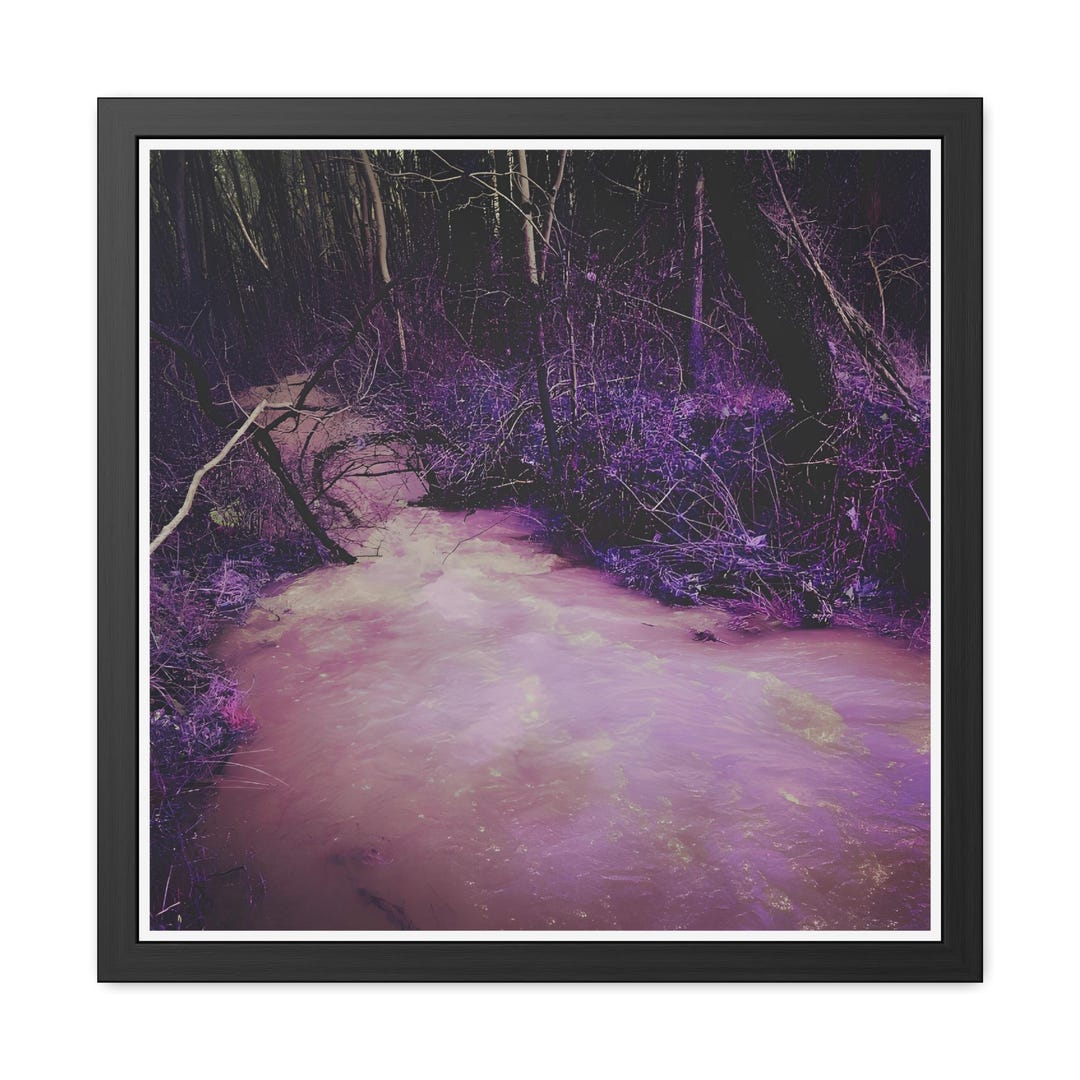 Trill Forest - Framed Poster | Original Art for Office and Studio Decor ...