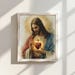 Sacred Heart of Jesus Christian Wall Art, Catholic Art, Modern ...