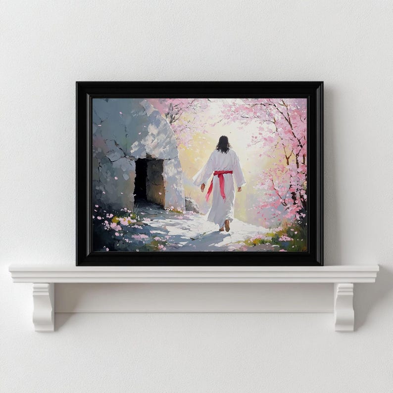 Easter Christian Wall Art, Christian Easter Print, Religious, Christian ...