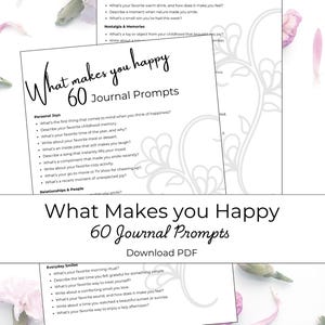 60 Smile-inducing Journal Prompts: Discover Joy & Happiness Through ...