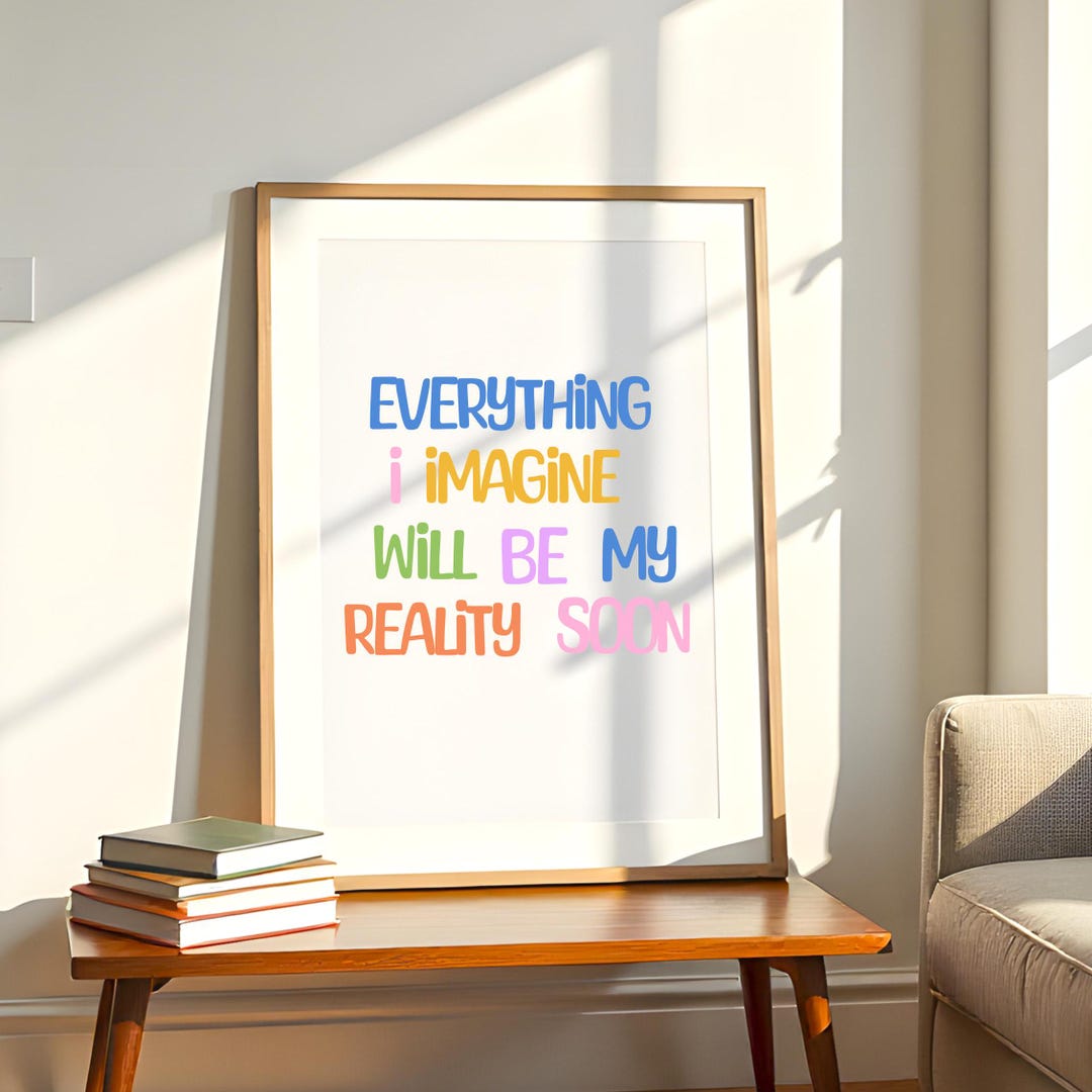 Positive Affirmation Poster Therapy Office Decor Mental Health School ...