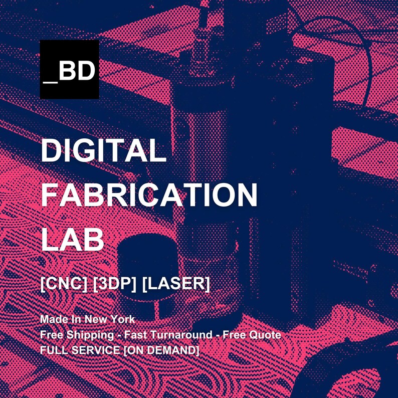 Digital Fabrication Labs CNC LASER 3D PRINTING - Etsy