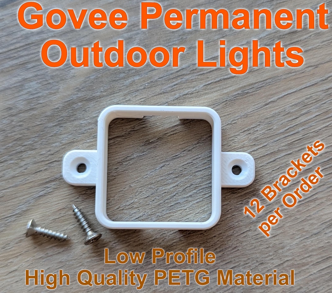 Govee Pro Soffit Mount Bracket Mounting Brackets For Govee PRO Outdoor ...