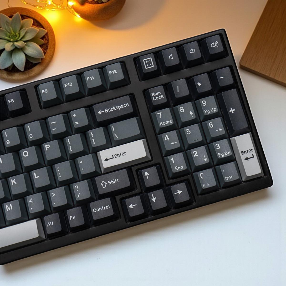 Shades of Grey Keycap Set: Cherry Profile - 163 Keys - Etsy
