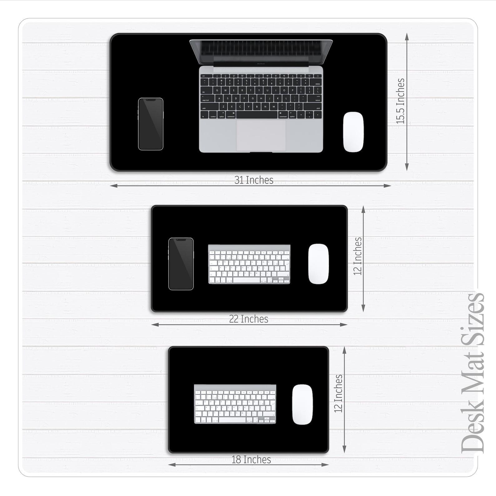 Kawaii Strawberry Milk Desk Mat - Cute Computer Mouse Pad Cover, Gaming ...