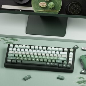 Matcha Green Keycap Set, Cute Kawaii Girlie Keycaps, MOA Profile ...