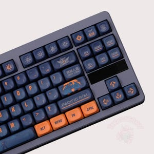 Pacific Rim Kaiju Themed Keycap Set, Robot Keycap, Monster Keycap, MOA ...