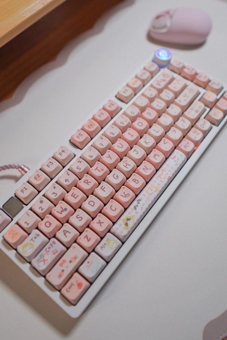 Custom Leobog Hi75c Mechanical Keyboard: Nimbus V3 Switches, Cherry Cat ...