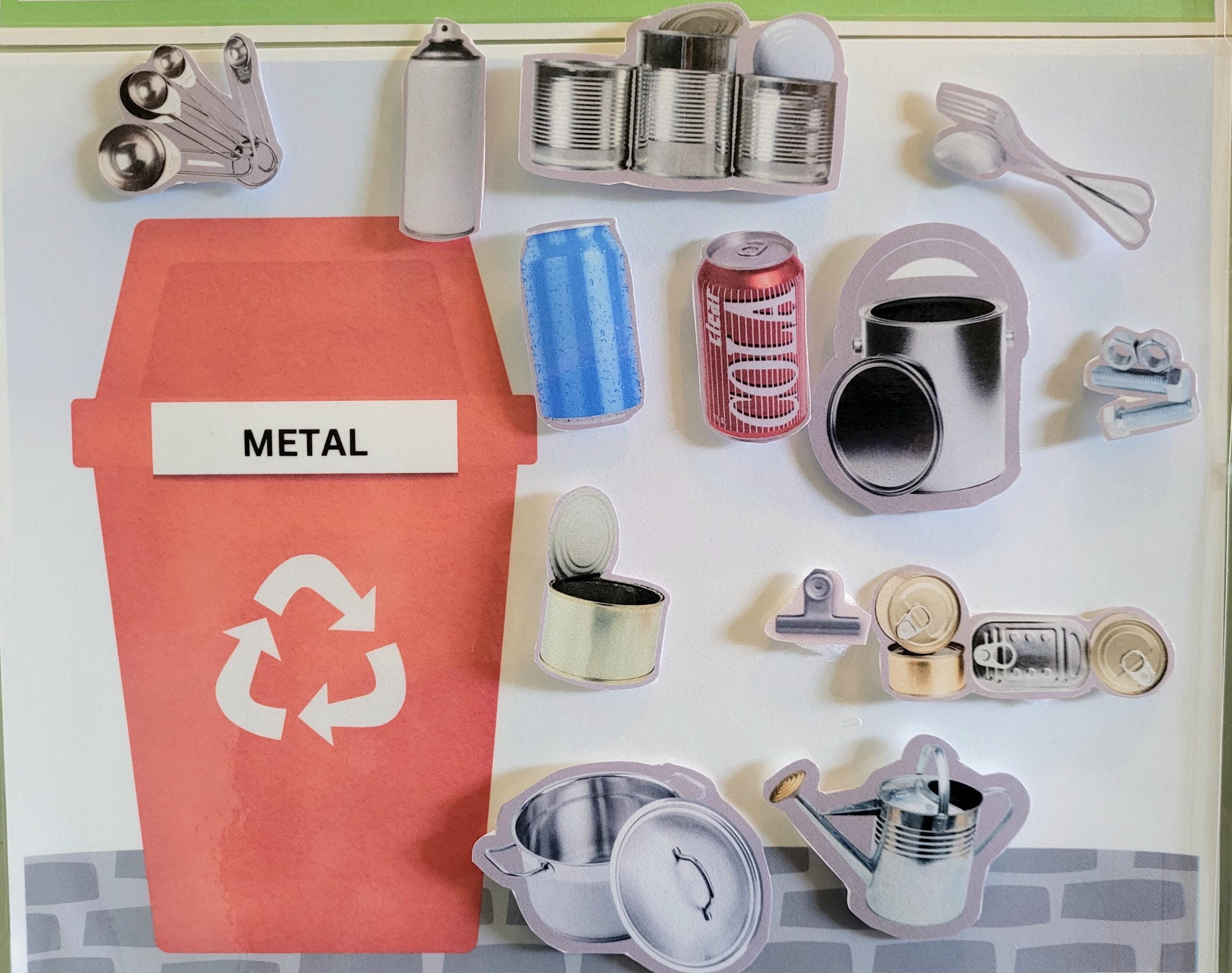 Recycling Trash Activity, Compost Trash Garbage Sort, Earth Day ...