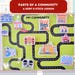 Kindergarten Community Lesson Printable Parts of a Community Preschool ...