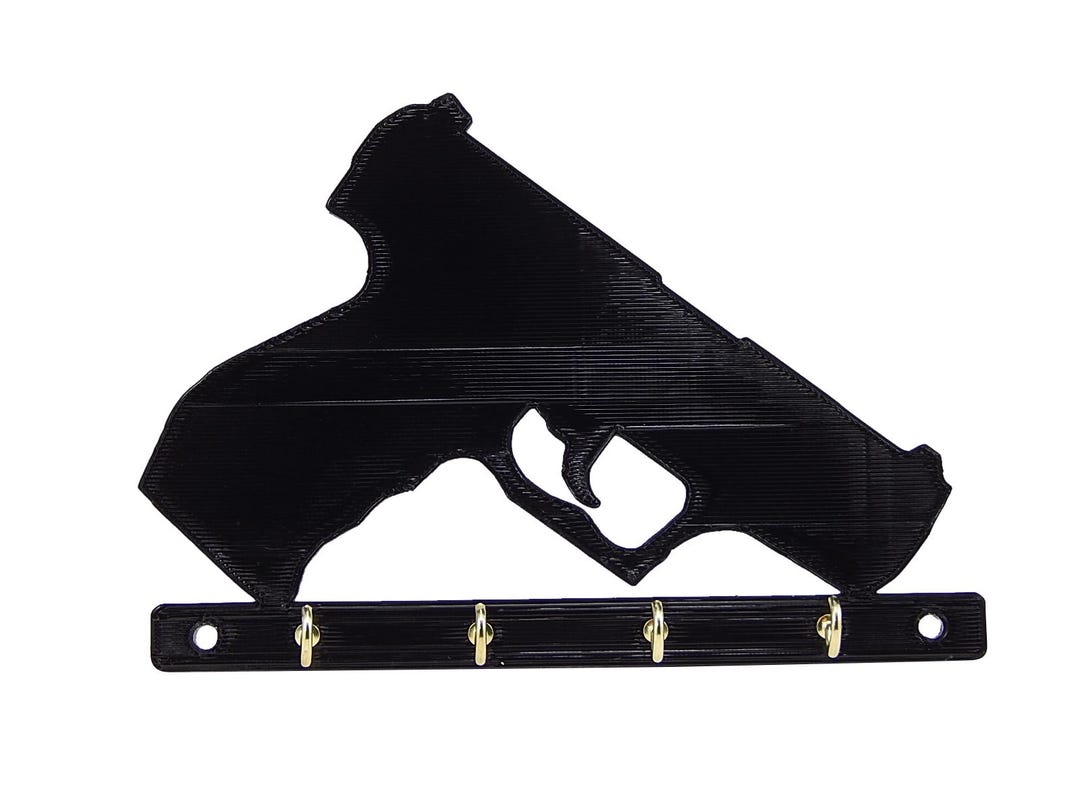 Walther P99 AS 9mm Pistol Gun Handgun Key Rack Holder Hanger Entryway ...