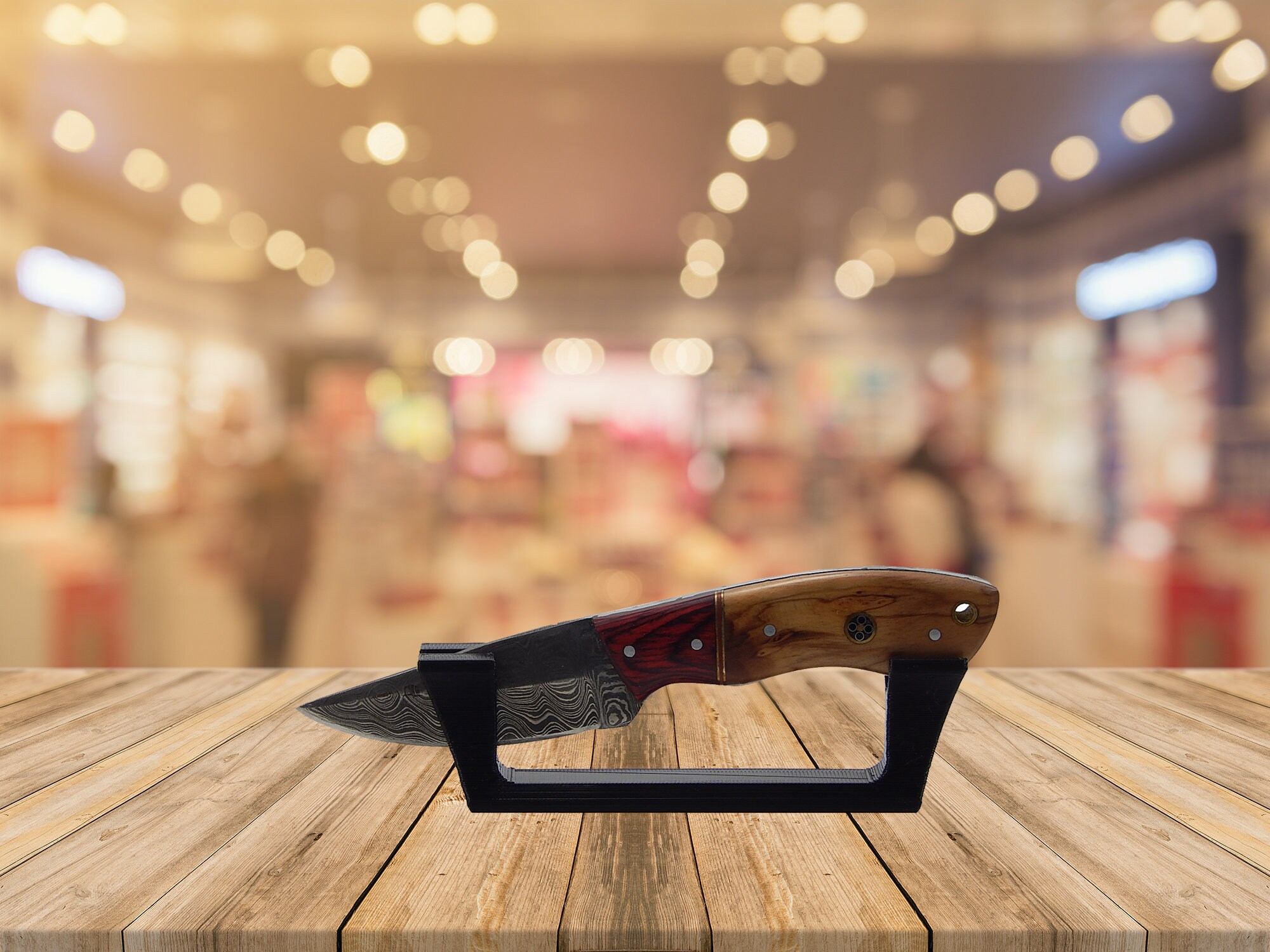 Single Knife Display Stand Rack Holder for Medium to Large Knives ...