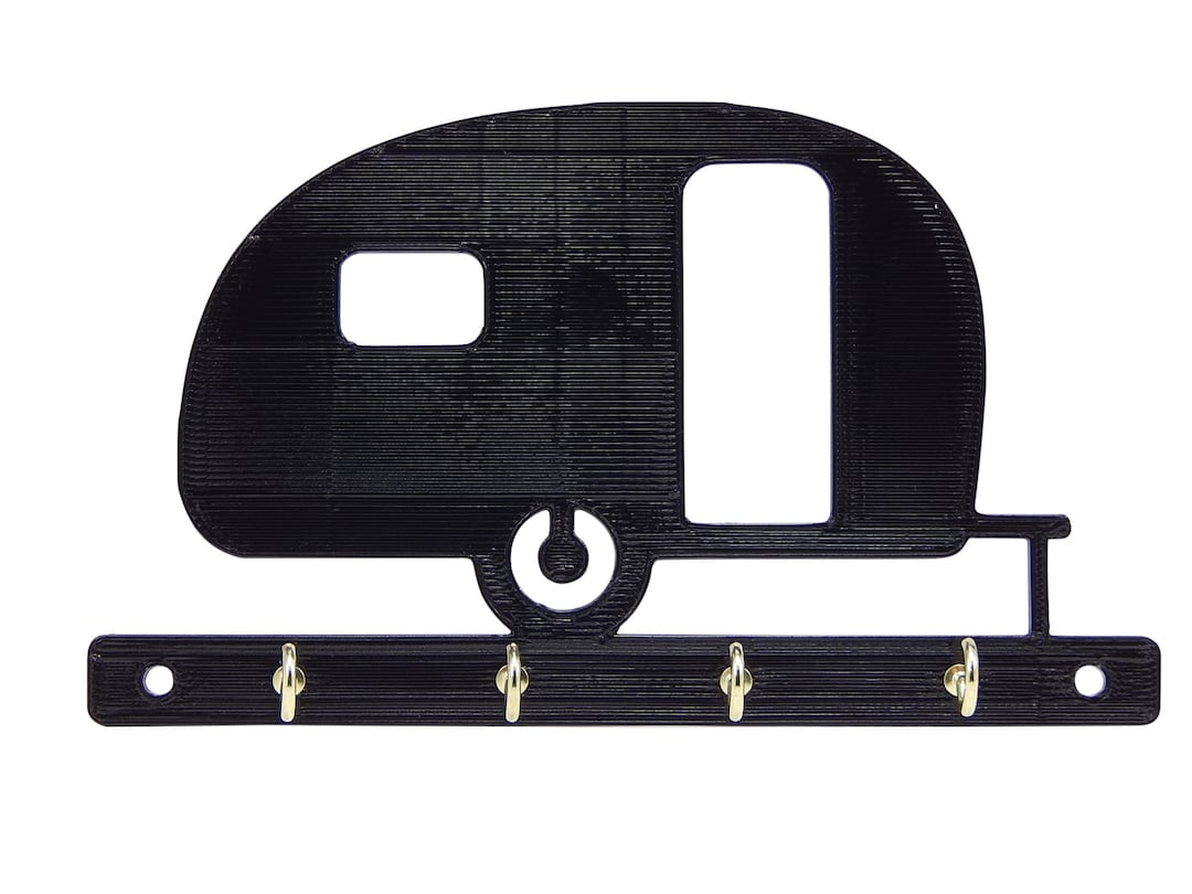 RV Camper Travel Trailer Motorhome Key Rack Hanger Holder for Wall - 6 ...