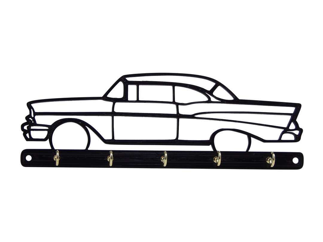 Old Classic Retro Car Wall Key Rack Holder Hanger Entryway Organization ...