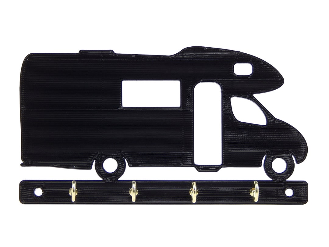 RV Camper Travel Trailer Motorhome Key Rack Hanger Holder for Wall - 6 ...