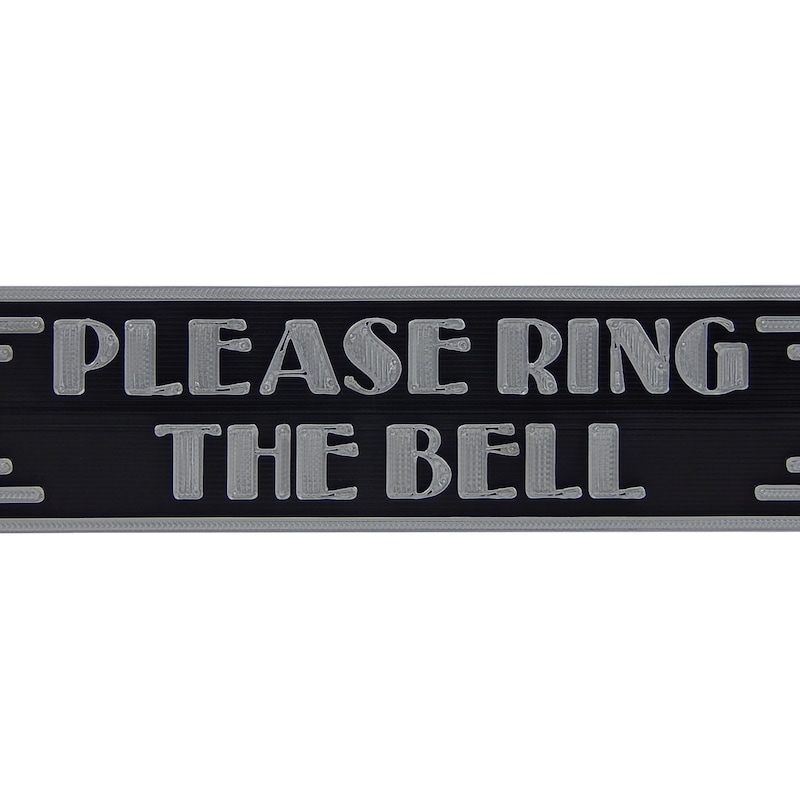 Please Ring Bell Sign - Etsy