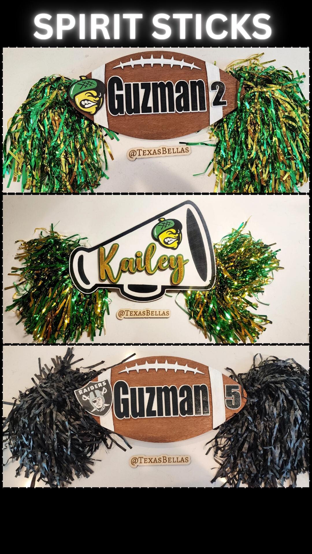 Sports Spirit Stick - Etsy