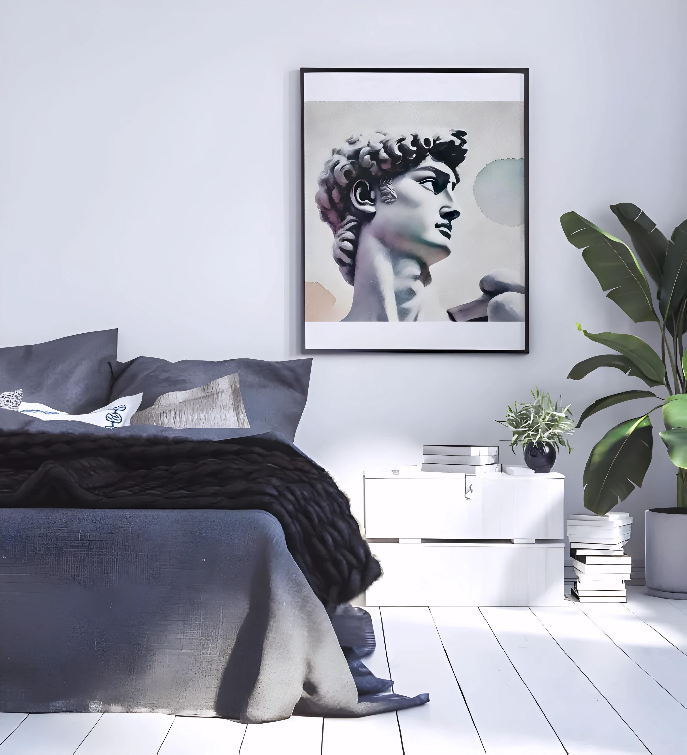 Statue of David Digital Art Download | Renaissance Artwork Print ...