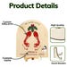 DIY Baby Footprint Christmas Art – Personalized Kids Craft Sign, Custom ...