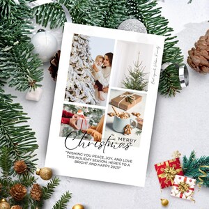 2025 Christmas Card Personalized Holiday Photo Cards | Custom Family ...