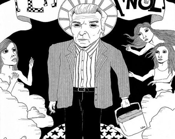 Frank the Pepperoni Cannoli Guy Art Print 11x14 - Etsy