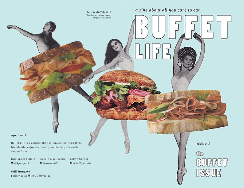 Buffet Life a Zine About All You Care to Eat - Etsy