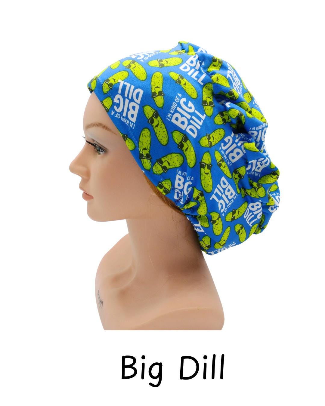 Big Dill Scrub Hat - Nurse Hat - Big Dill -blue - Etsy