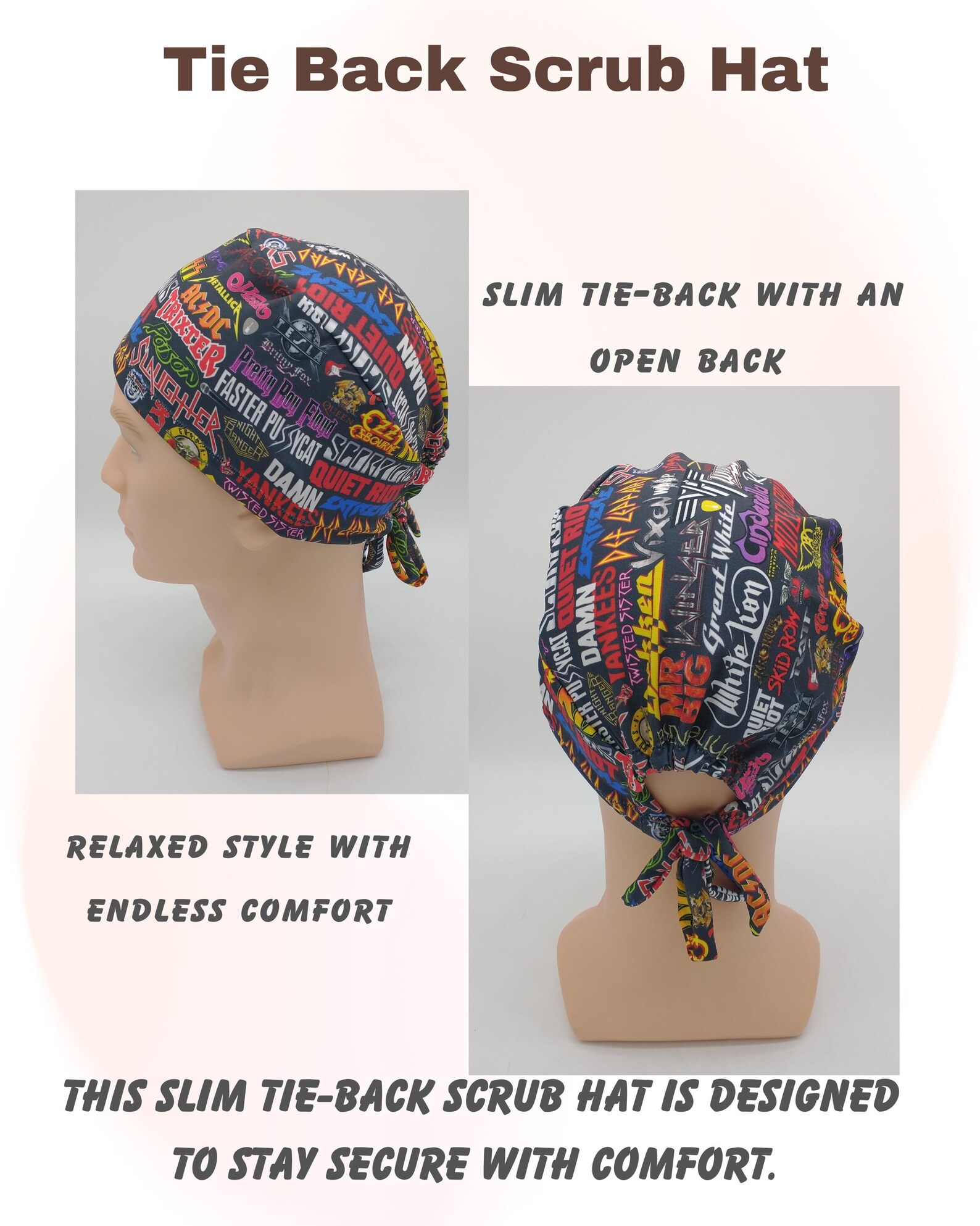 Xray Tech Scrub Hat - Skull Cap - Nurse Hat - Skeleton - Stay Rad - Etsy