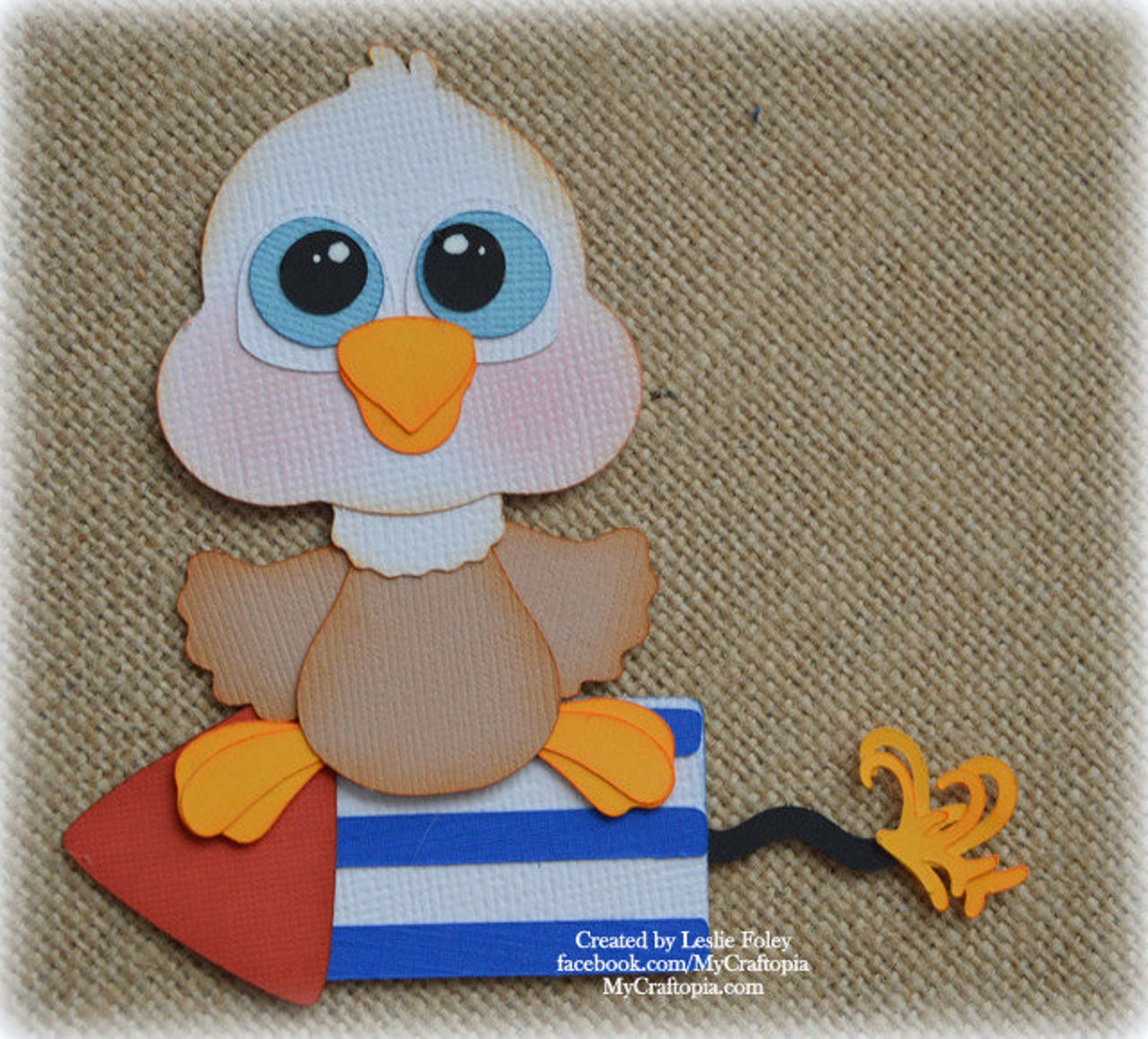 4th of July Bald Eagle Americana Die Cut Premade Scrapbooking ...
