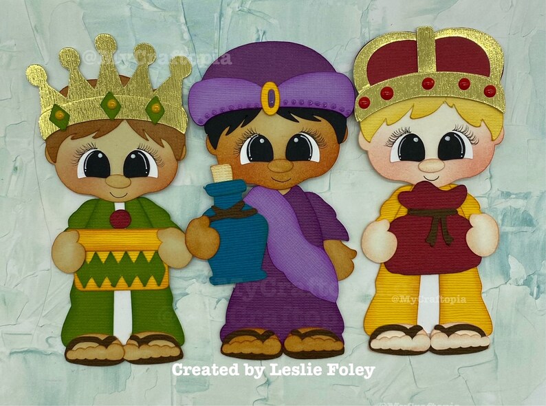 Nativity Embellishments | Premade Scrapbooking Die Cuts & Paper Piecing ...
