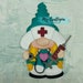 Scrapbook Nurse Gnome Premade Scrapbooking Embellishment Paper Piecing ...