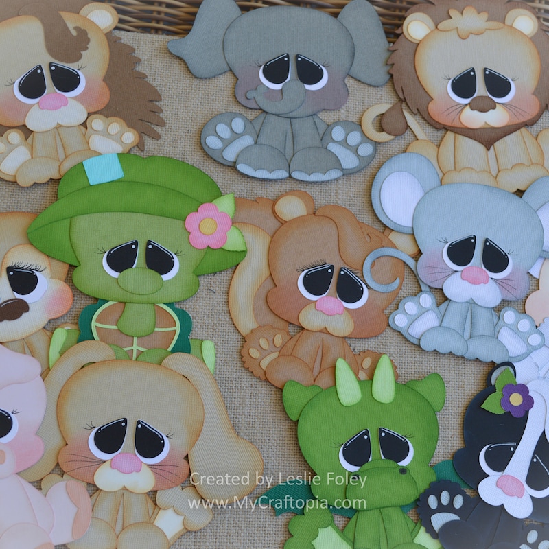 Animal Scrapbook - Etsy