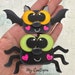 Halloween Bat Spider Premade Scrapbooking Embellishment Paper Piecing ...