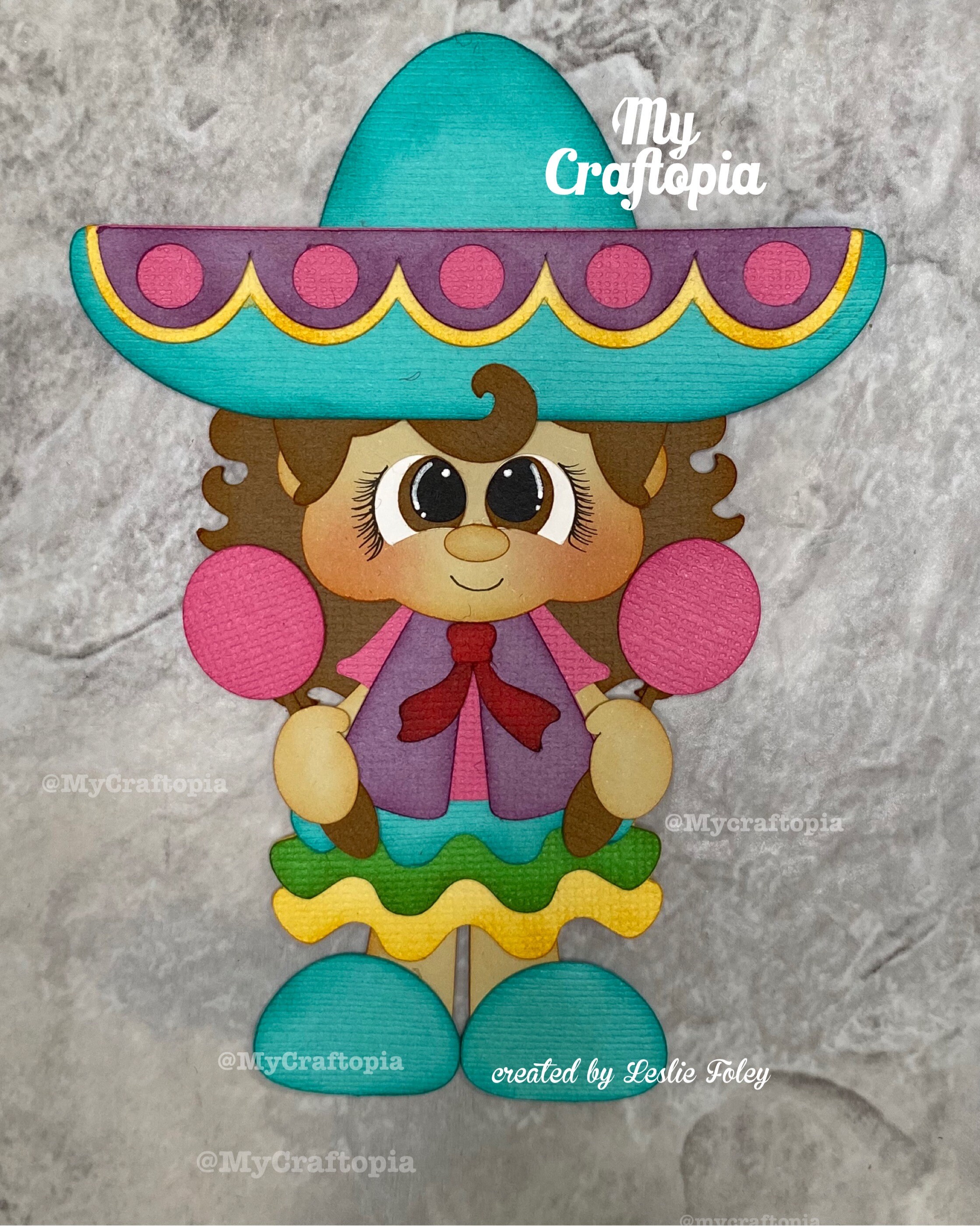 Mexico Fiesta Bundle Title Premade Scrapbooking Embellishment - Etsy