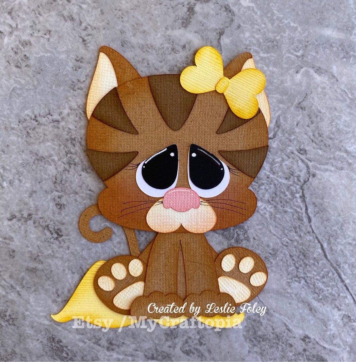 Cats Die Cuts Premade Paper Piecing Scrapbooking Die Cuts Cardstickers ...