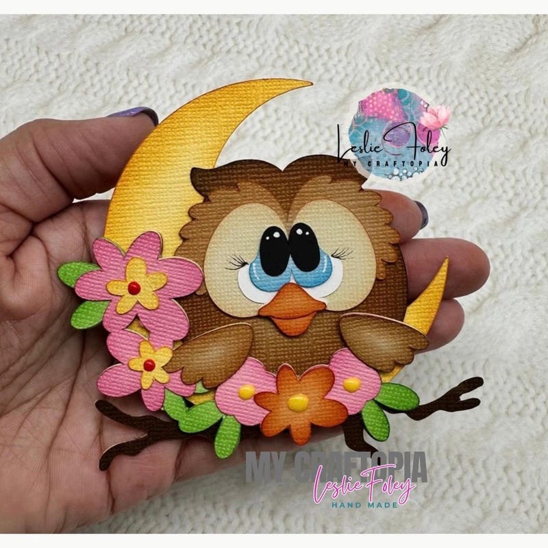 Owl Diecuts - Etsy